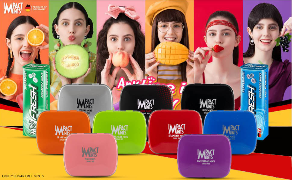 Impact Mints | Sugar-Free Fresh Breath Mints in Pocket Tin– SAI KRISHNA ...