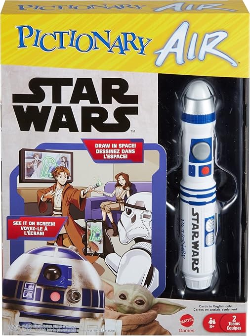 Pictionary Air™ Drawing Game, Family Game with Light/// STAR WARS LIMI ...