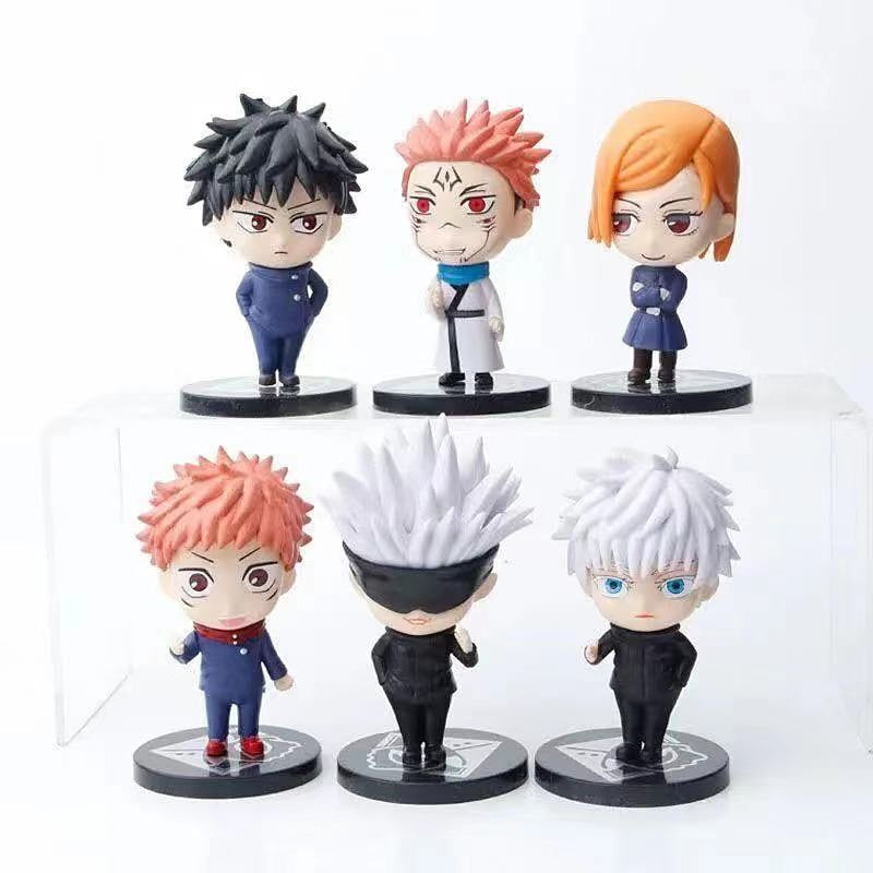 Jujutsu Kaisen 6-Piece Action Figure Set – SAI KRISHNA STORES