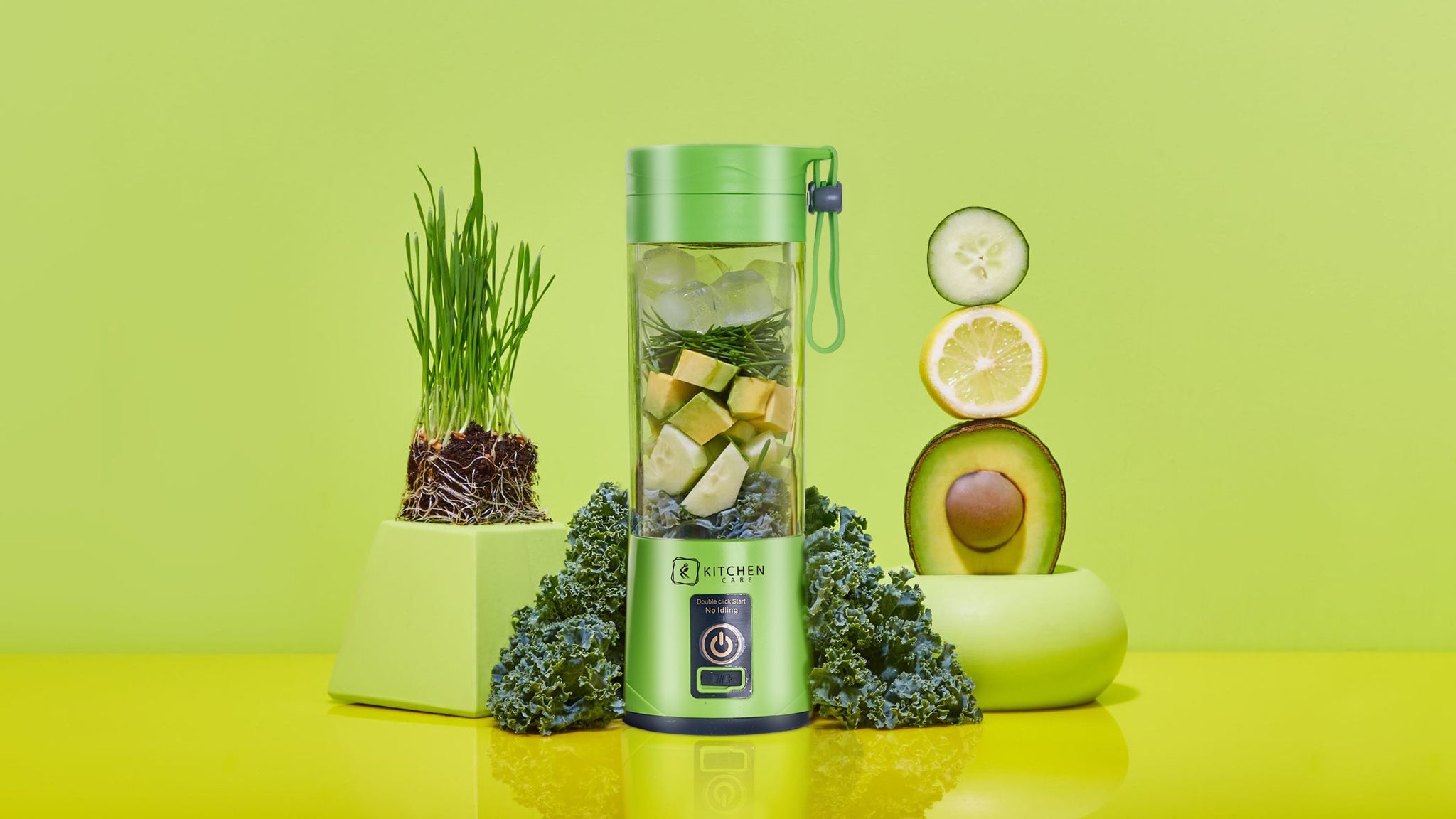 Portable Mini Electric Juicer Blender (6 BLADE)– SAI KRISHNA STORES