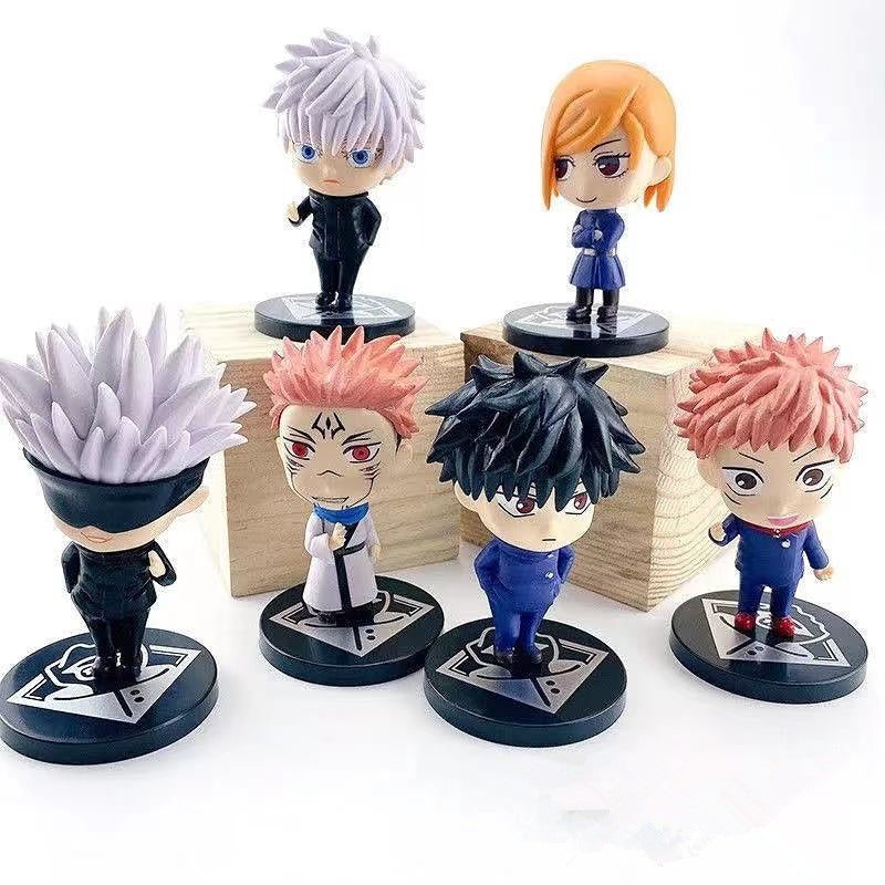 Jujutsu Kaisen 6-Piece Action Figure Set – SAI KRISHNA STORES