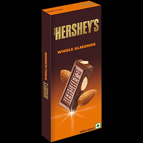 Hershey’s Whole Almonds Chocolate Bar ( PACK OF 2 ) – SAI KRISHNA ...