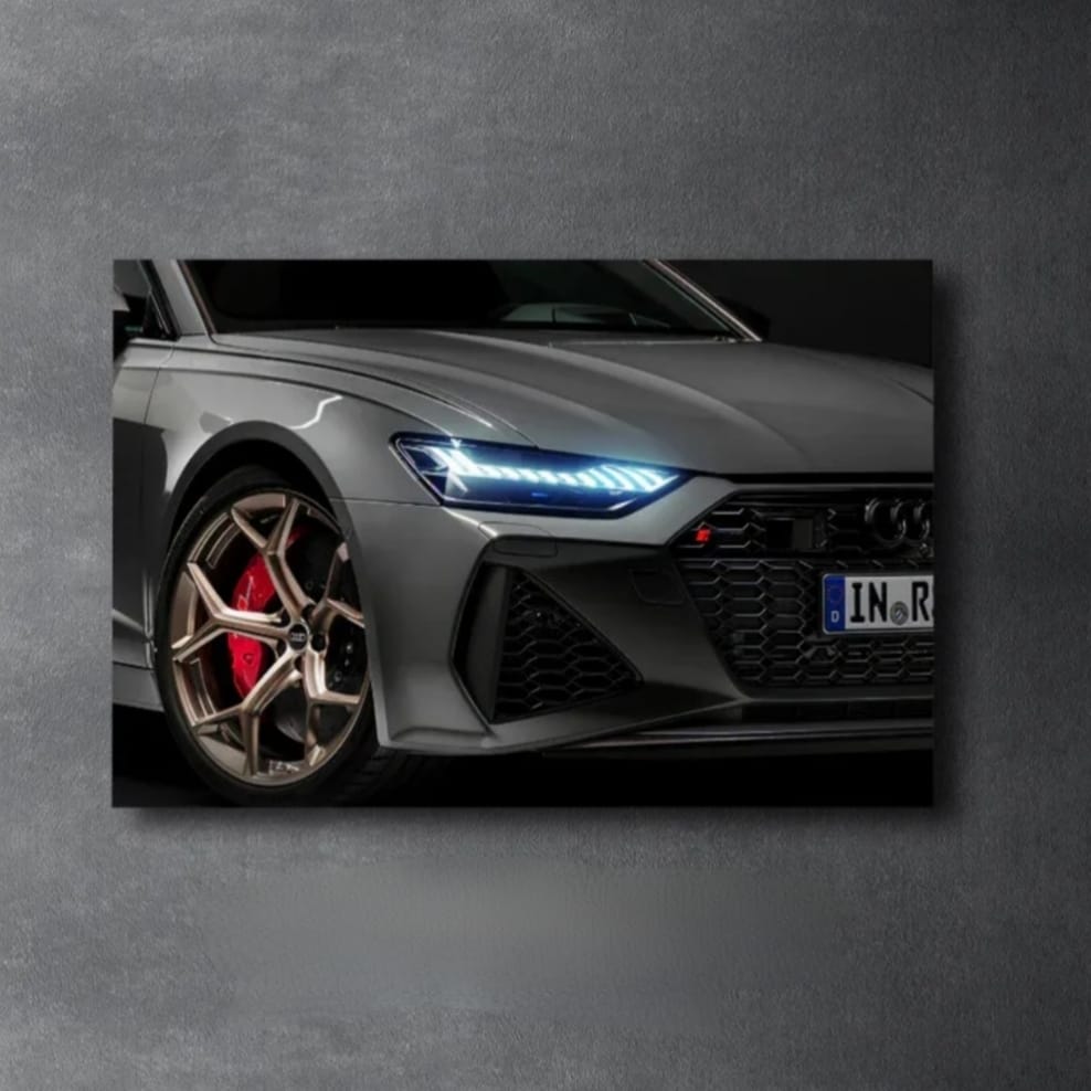 Luxury Audi RS Car Wall Frame– SAI KRISHNA CONFICTIONERY PACKERS