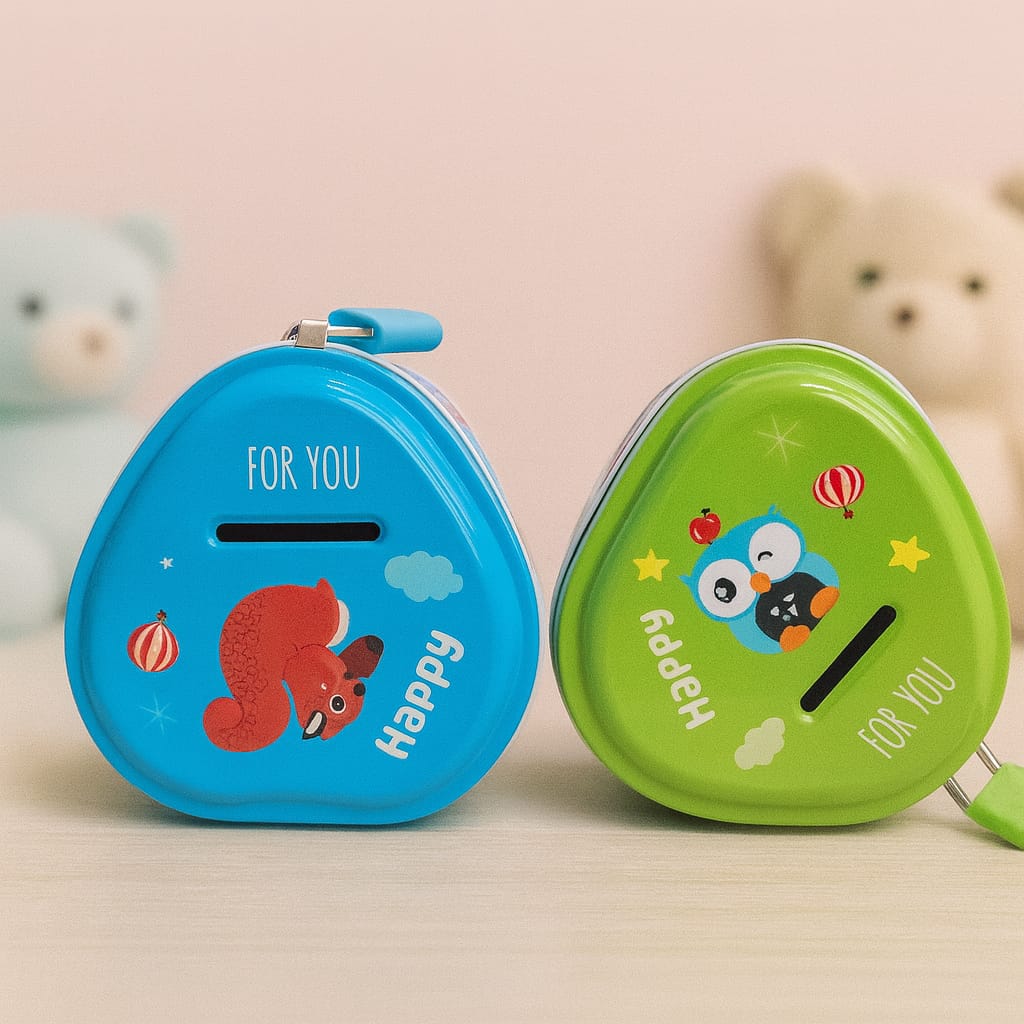 Cartoon Coin Bank – Cute Money Saving Box for Kids ( RANDOM ) – SAI ...