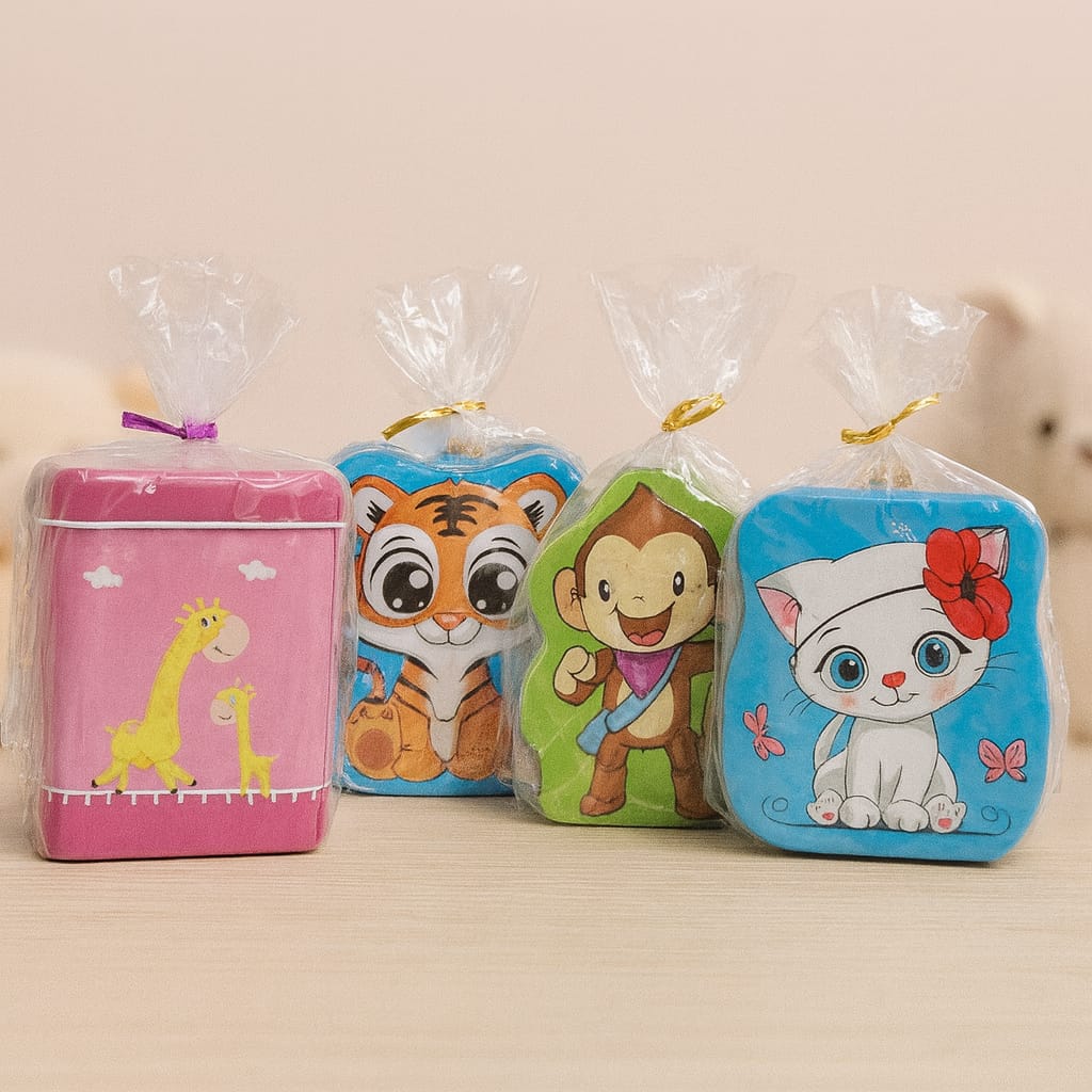 Animal Cartoon Coin Bank – Cute Money Saving Box for Kids ( RANDOM ...