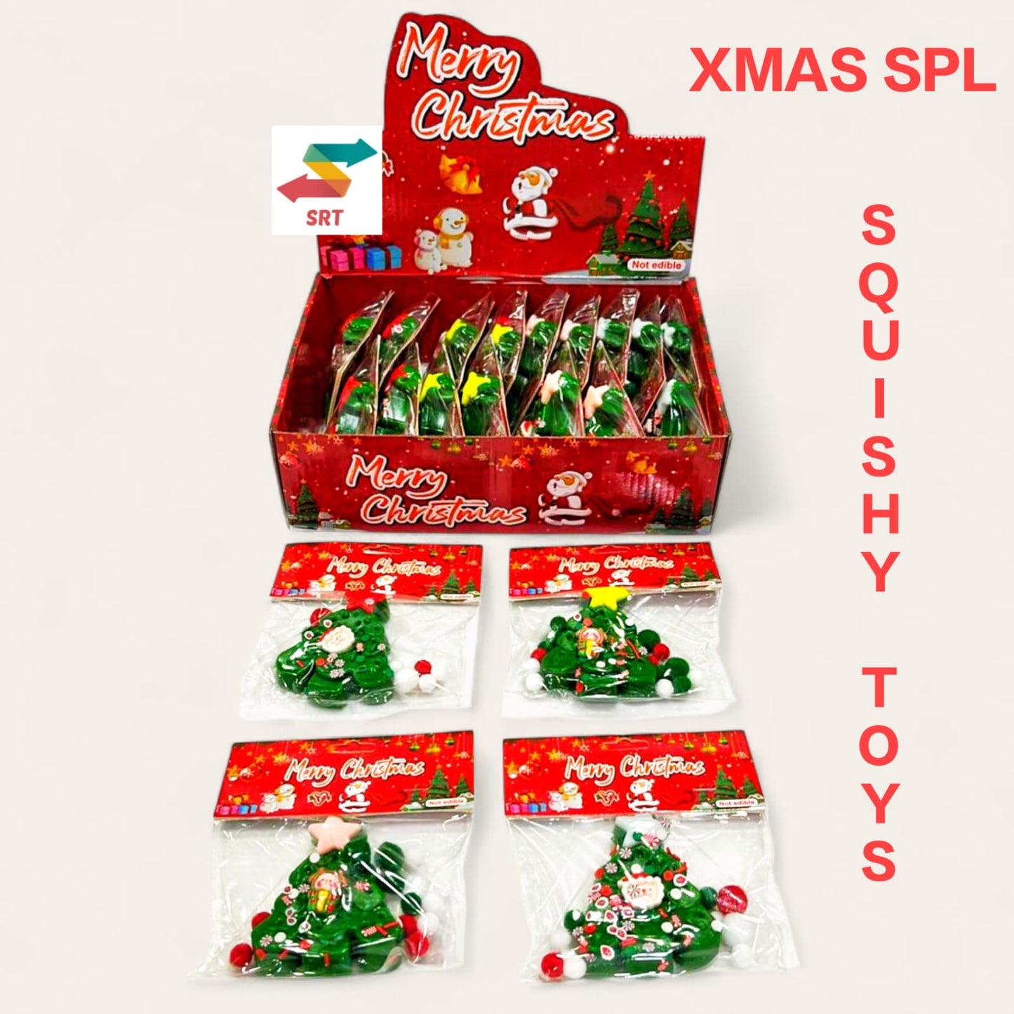 Christmas Special – Cute Squishy Christmas Tree Stress-Relief Toy (Pac ...
