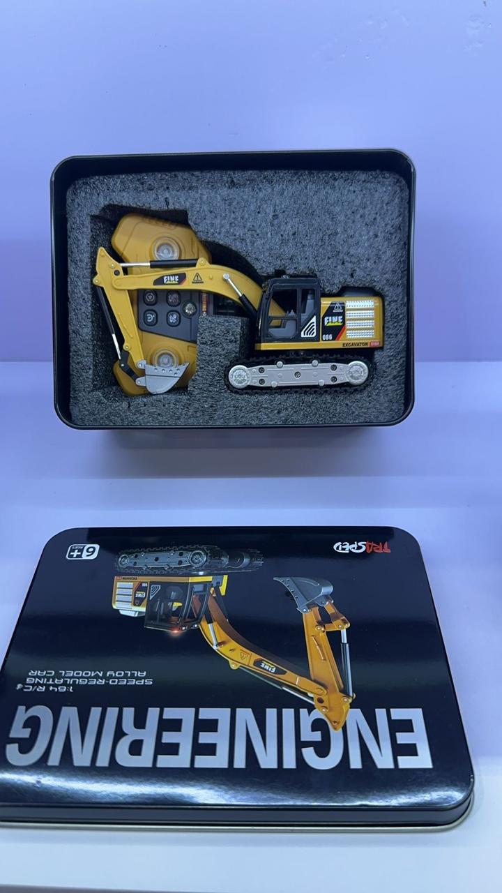 Truck jcb Mini RC (1:64 ratio) Engineering Construction Vehicle – Exca ...