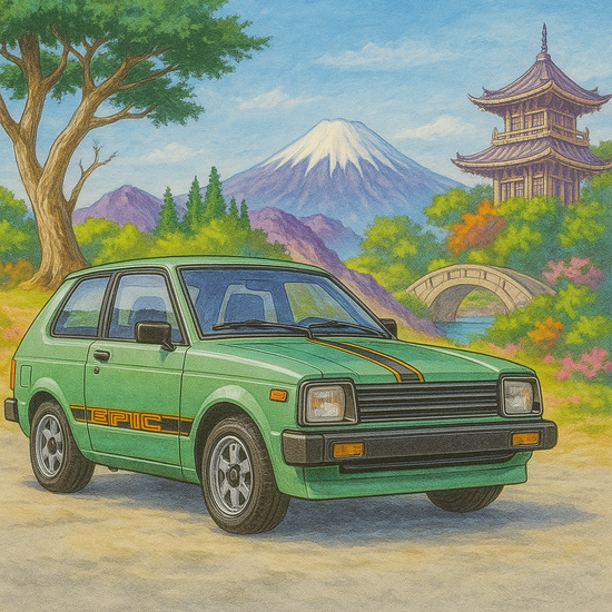 🚗 1981 Toyota Starlet KP61 – Hot Wheels J-Imports 🇯🇵 (Japanese Series – SAI KRISHNA STORES