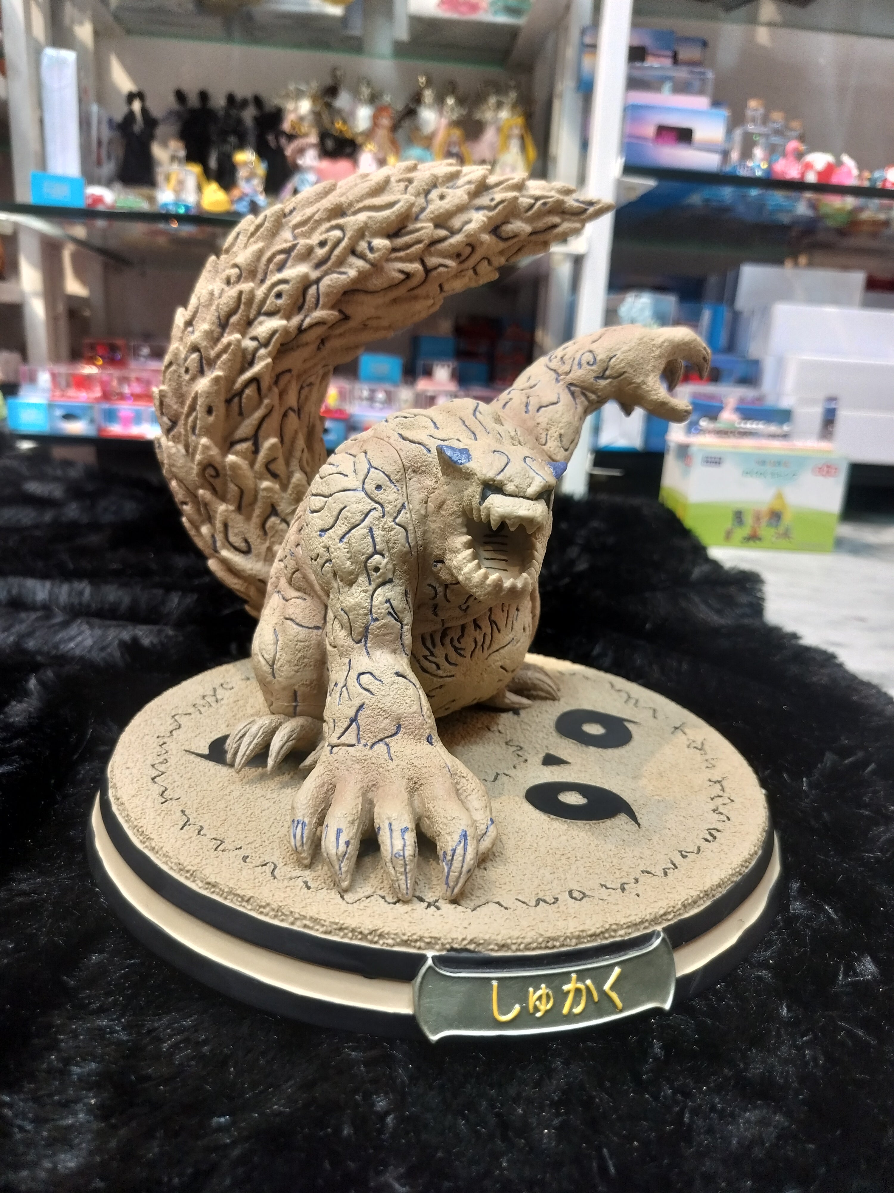 Shukaku One-Tail Beast Anime Figure – Naruto Tailed Beast PVC Model Bi ...
